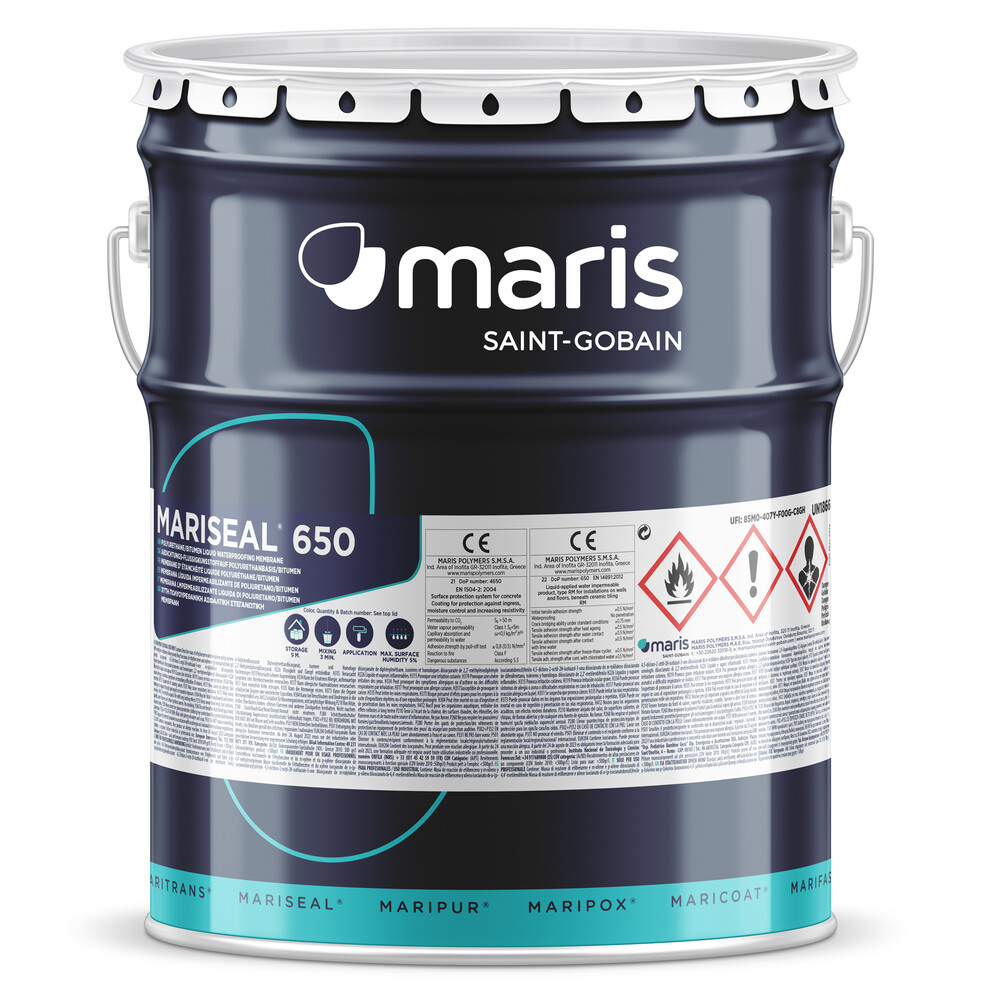 Mariseal® 650 : Membranes > Waterproofing | Maris Greece