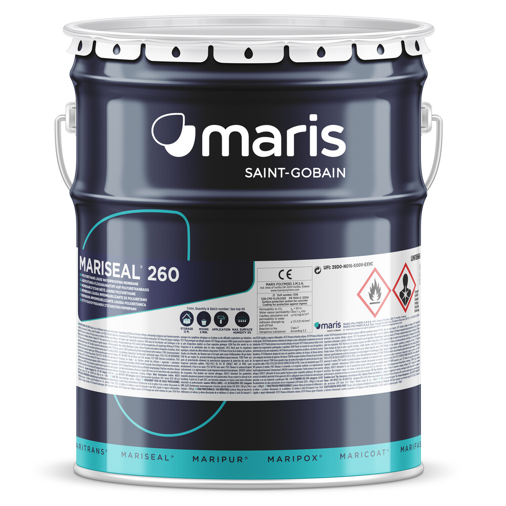 Mariseal® 260 : Membranes > Waterproofing | Maris Greece