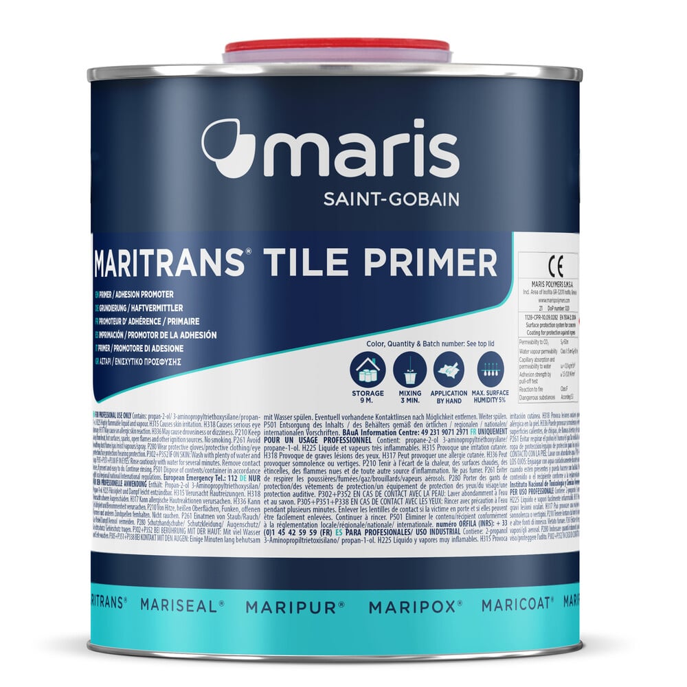 Maritrans® Tile Primer : Waterproofing | Maris Greece